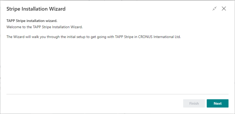 Stripe for Microsoft Dynamics 365 Business Central - TAPP : Deployment ...